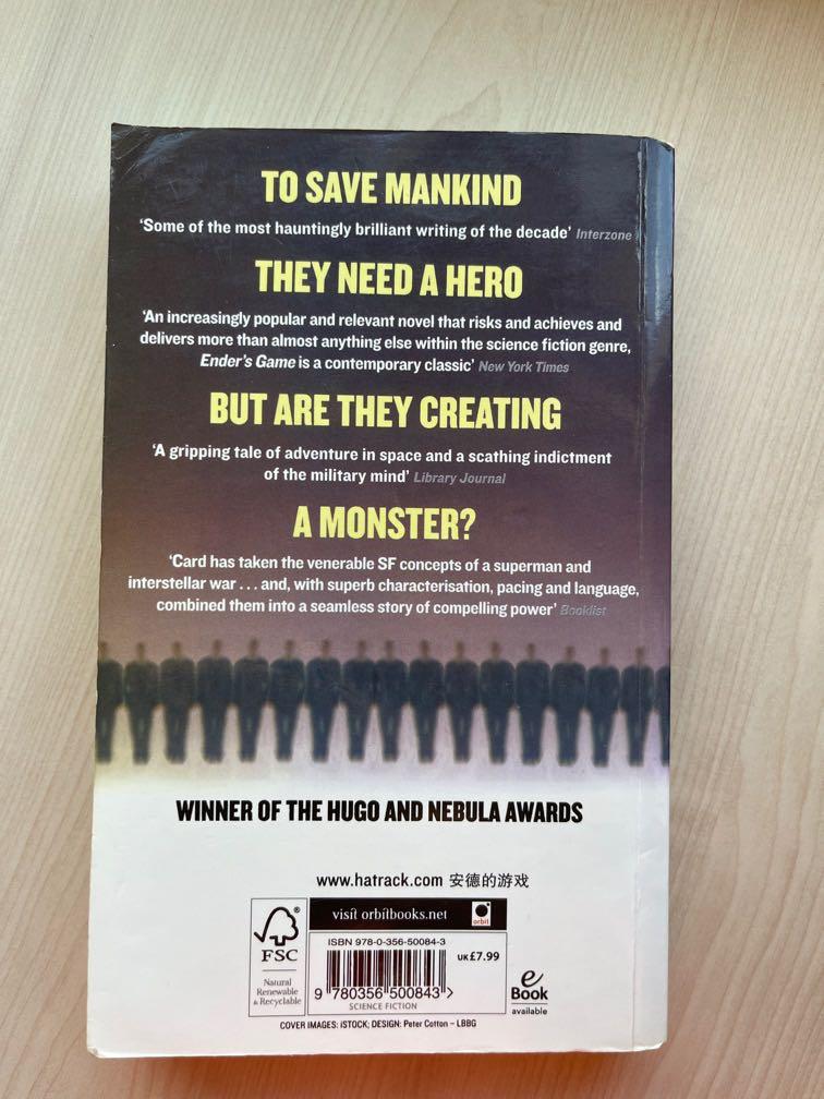 Orson Scott Card’s “Ender’s Game”, Hobbies & Toys, Books & Magazines ...