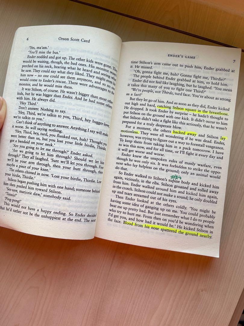 Orson Scott Card’s “Ender’s Game”, Hobbies & Toys, Books & Magazines ...