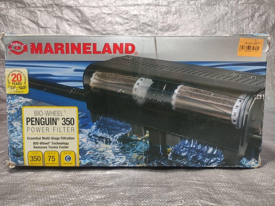Penguin 350 Power Filter 50 - 75 Gallon Aquarium, 350 GPH, Pet Supplies ...