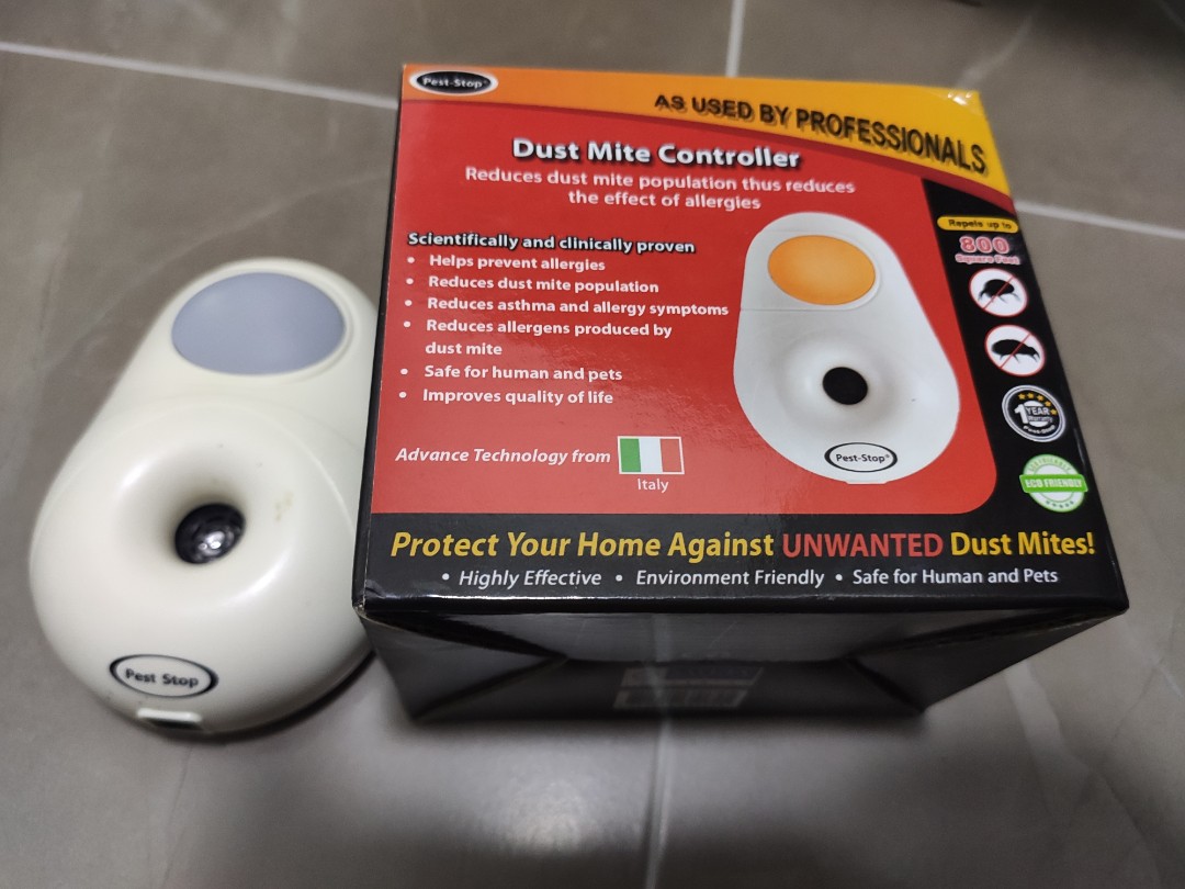 Pest Stop Dust Mite Controller, Furniture & Home Living, Cleaning ...
