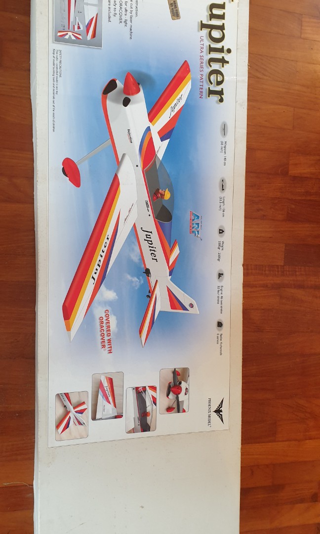 Phoenix Model Jupiter RC plane ARF, Hobbies & Toys, Toys & Games on ...