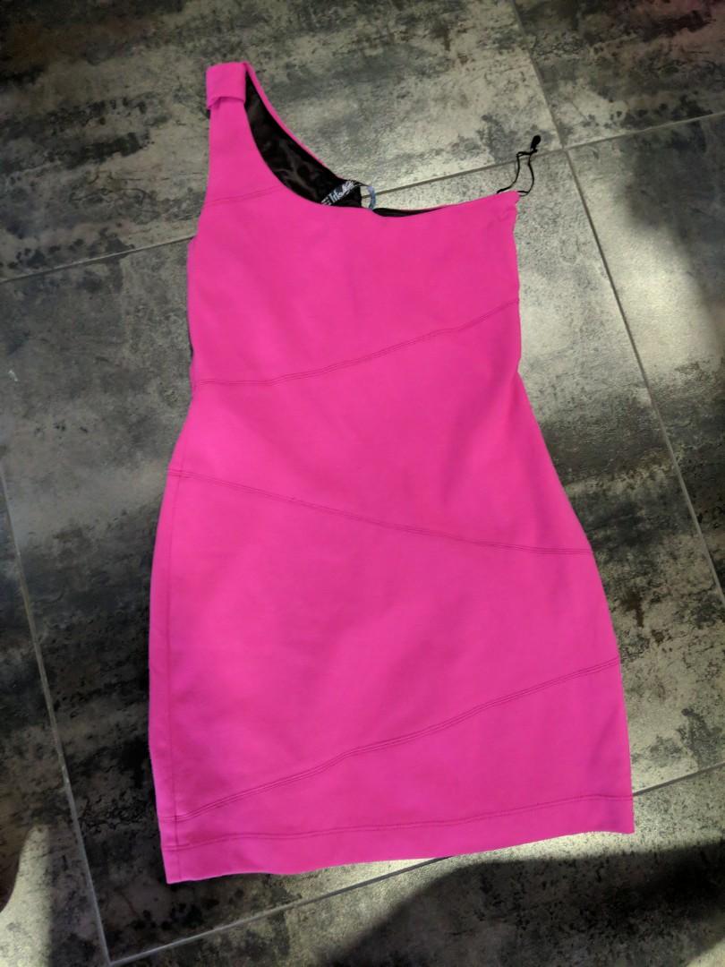 Pink toga dress, Women's Fashion, Dresses & Sets, Dresses on Carousell
