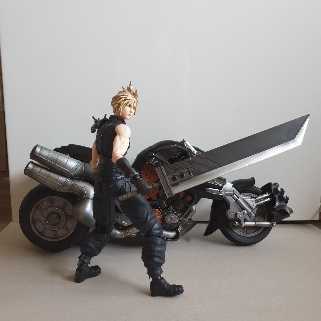 Play Kai Arts FF7 Remake Cloud Strife & Hardy Daytona, Hobbies & Toys ...