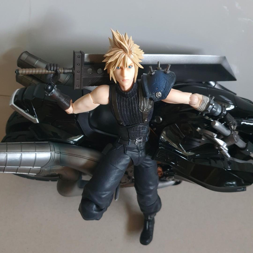 Play Kai Arts FF7 Remake Cloud Strife & Hardy Daytona, Hobbies & Toys ...