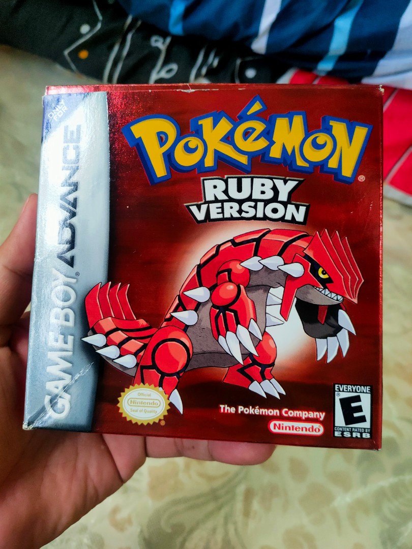 Pokemon ruby, Video Gaming, Video Games, Nintendo on Carousell