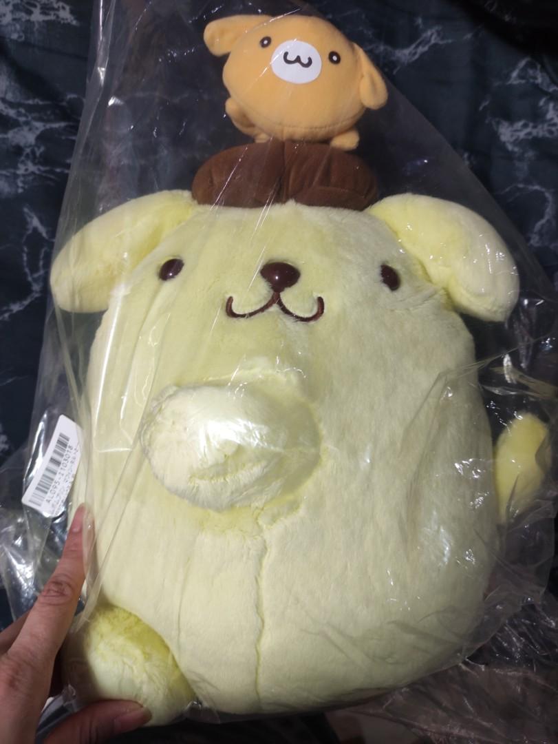 Pom pom purin plush, Hobbies & Toys, Toys & Games on Carousell