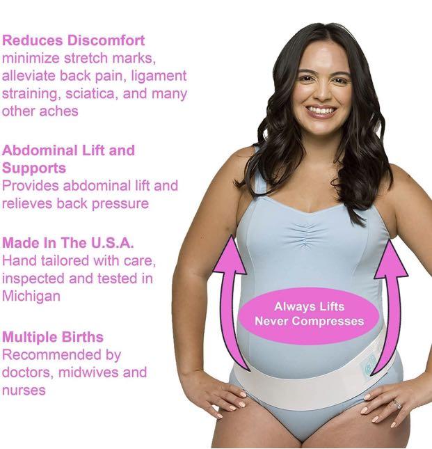 Pregnancy Back and Abdominal Support Belt. Mini Cradle by It's You Baby ...