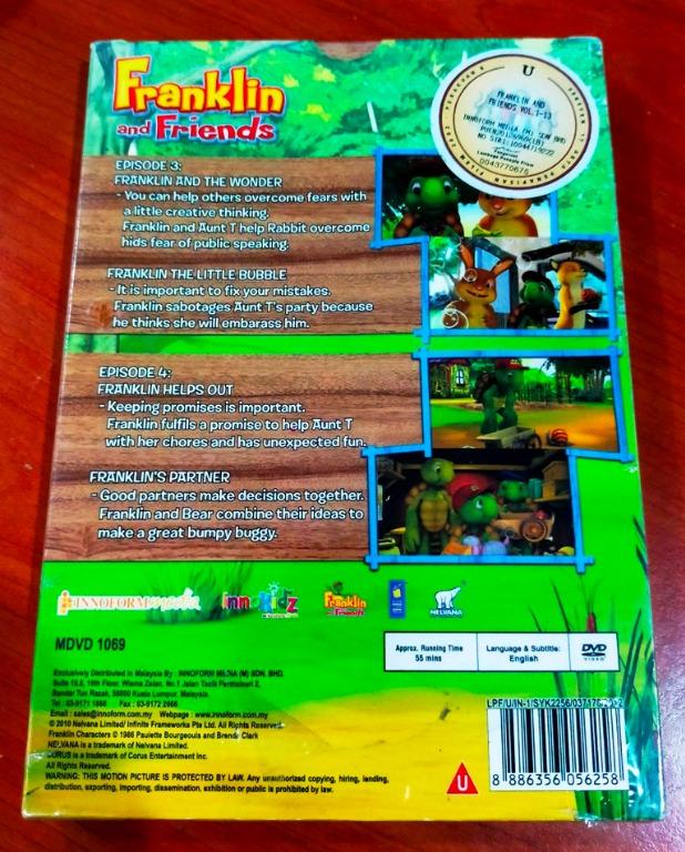 "Preschool Education" Franklin and Friends Vol.2 Franklin And The ...