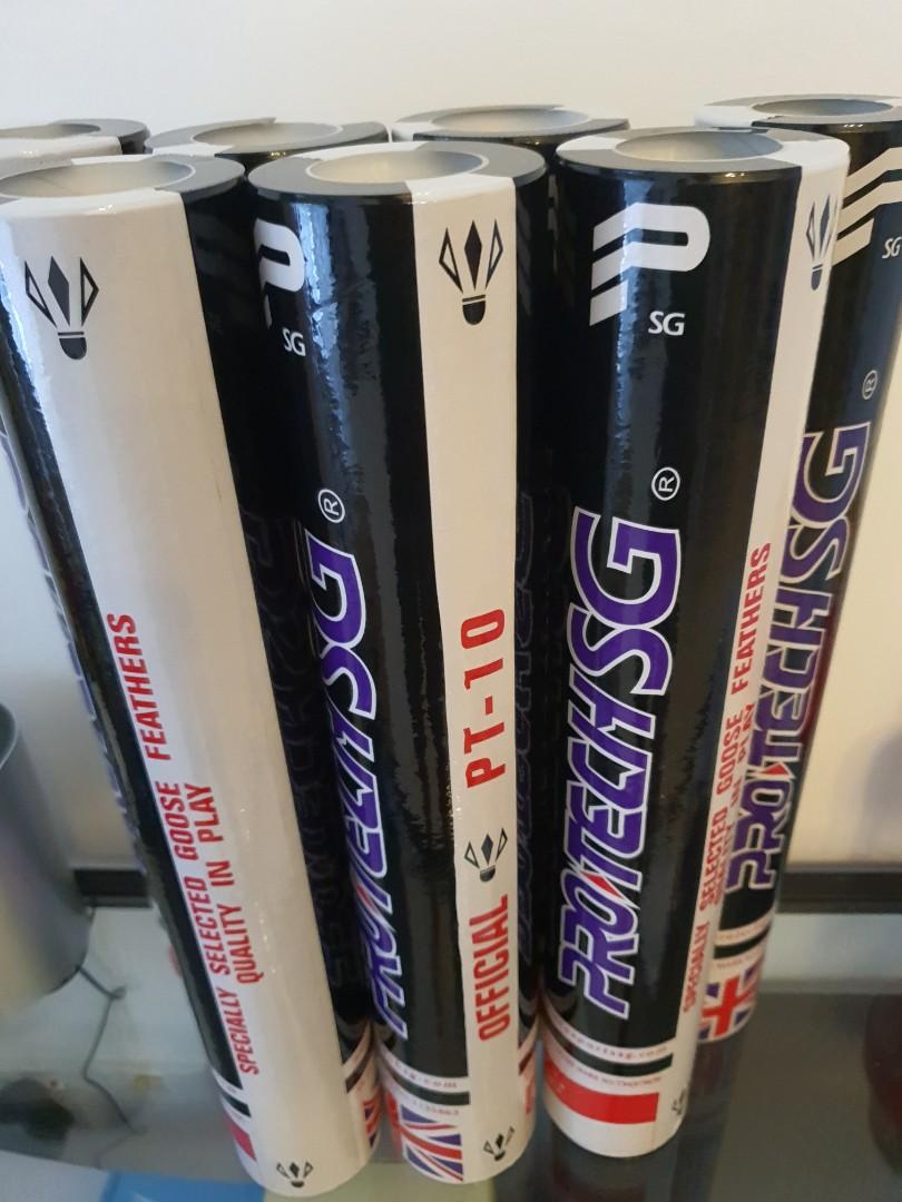 Protech PT-10 Badminton Shuttlecocks, Sports Equipment, Sports & Games ...