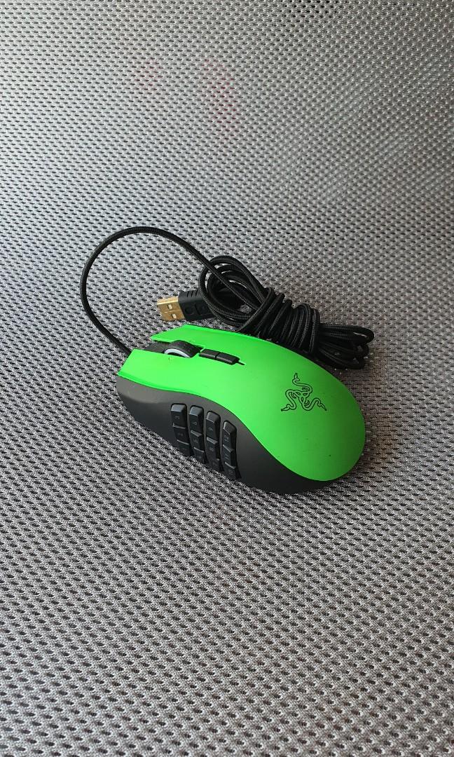 Razer Naga Limited Edition Green Laser Gaming Mouse, Computers & Tech ...