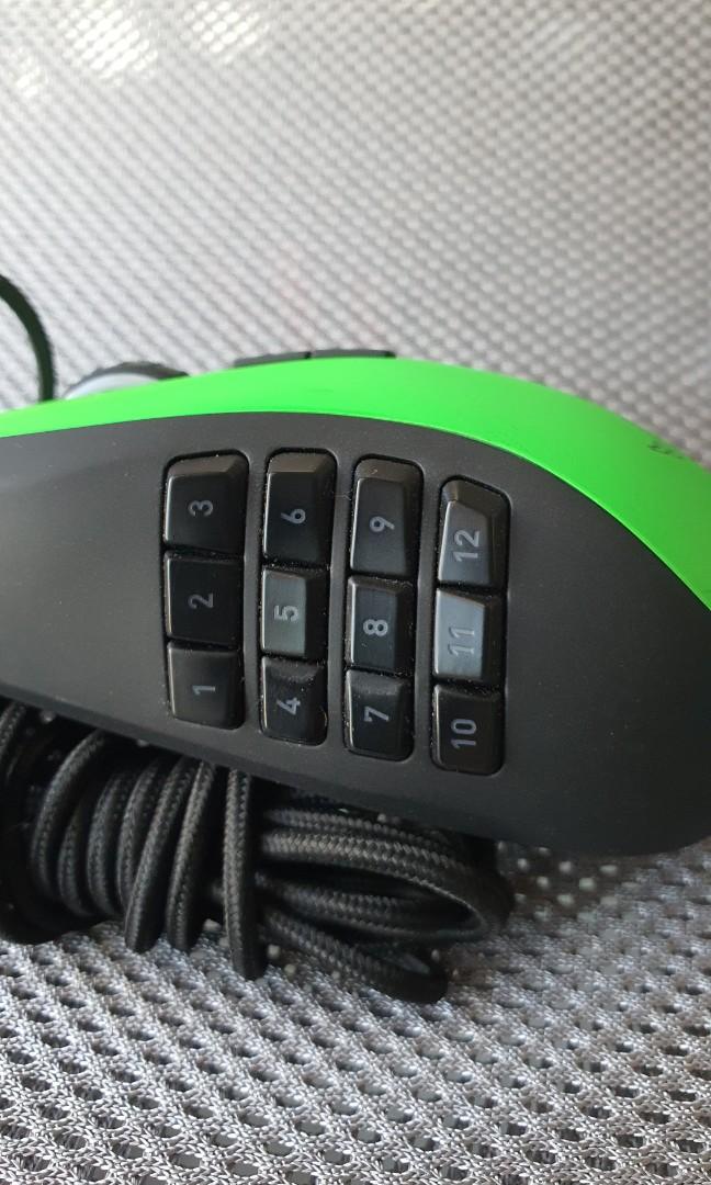 Razer Naga Limited Edition Green Laser Gaming Mouse, Computers & Tech ...
