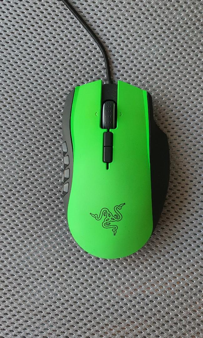 Razer Naga Limited Edition Green Laser Gaming Mouse, Computers & Tech ...