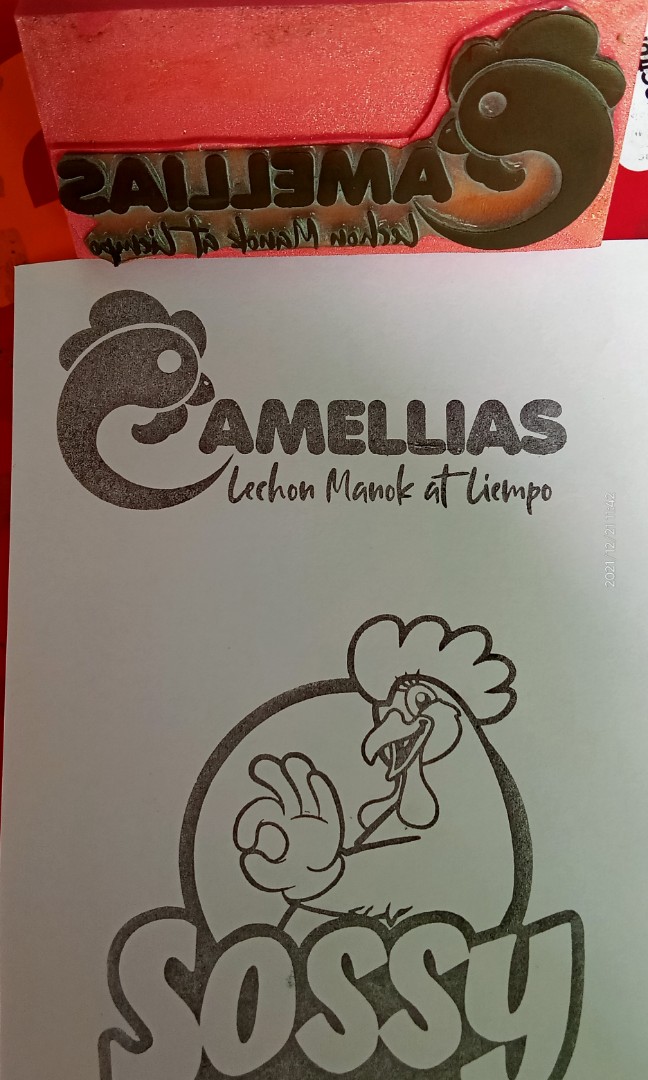 RUBBER STAMP (Computerized Made), Hobbies & Toys, Stationary & Craft ...