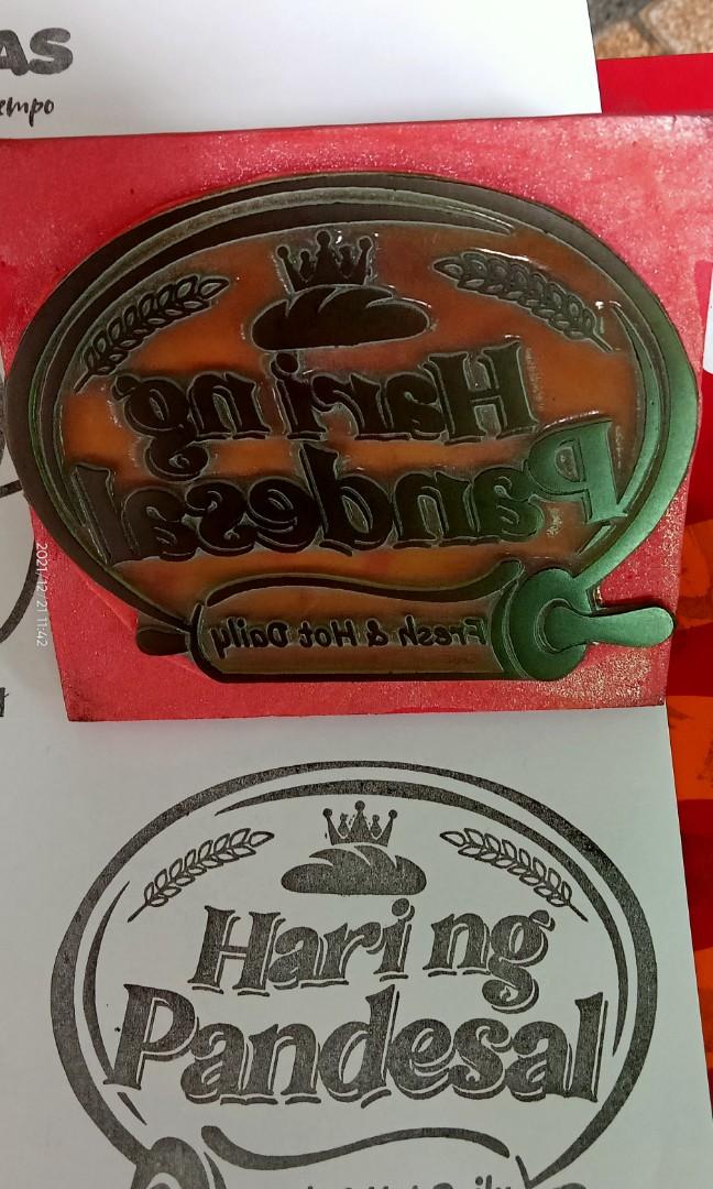 RUBBER STAMP (Computerized Made), Hobbies & Toys, Stationary & Craft ...