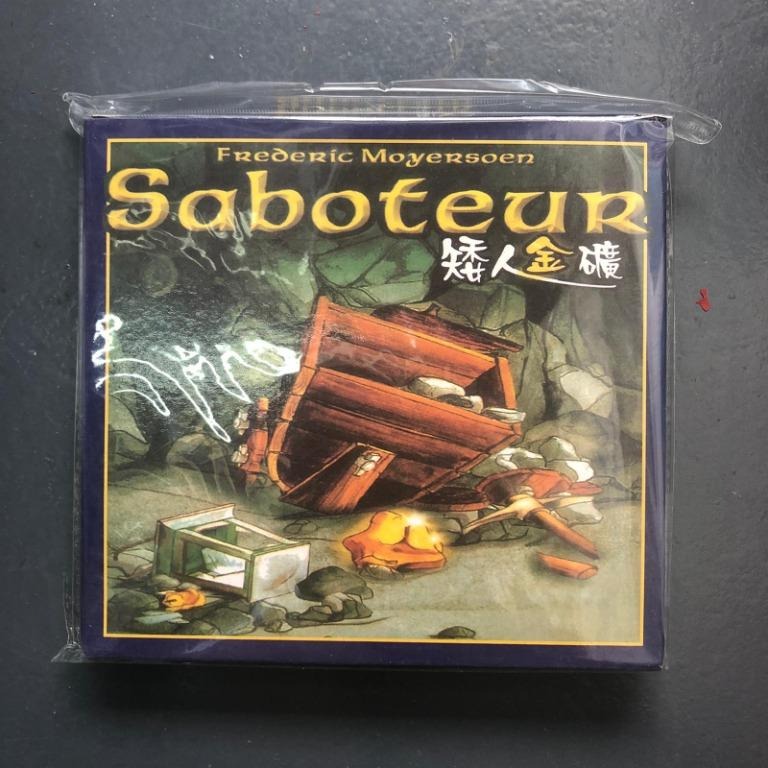 Saboteur Card Game, Hobbies & Toys, Toys & Games on Carousell