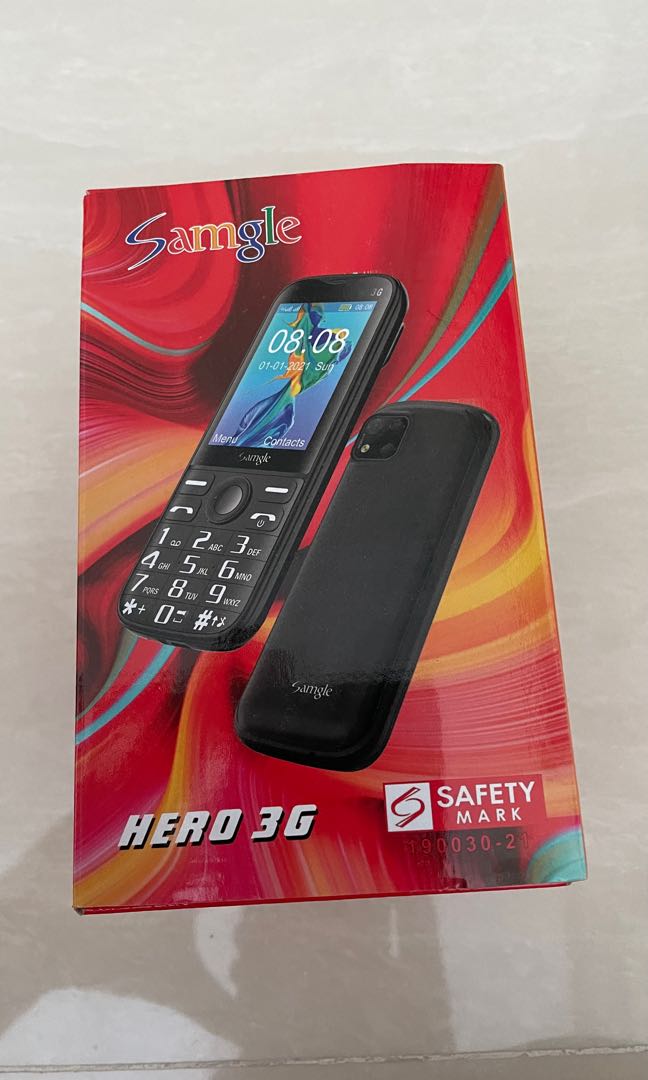 Samgle Hero 3G (Mobile Phone for Elderly, Senior, Grandma, Grandpa ...