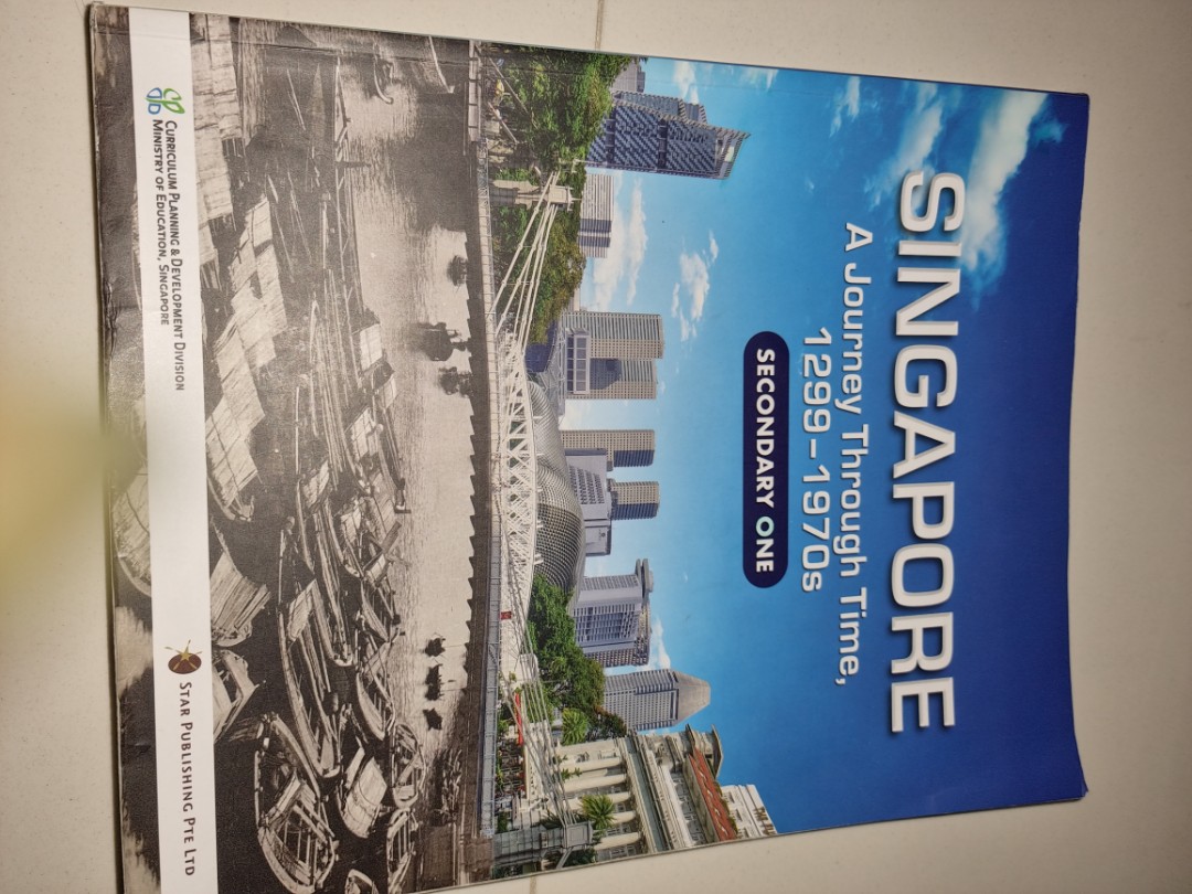 Sec 1 History Textbook Singapore A Journey Through Time, Hobbies & Toys ...