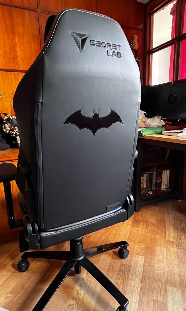 Secretlab Gaming Chair Batman edition, Furniture & Home Living ...