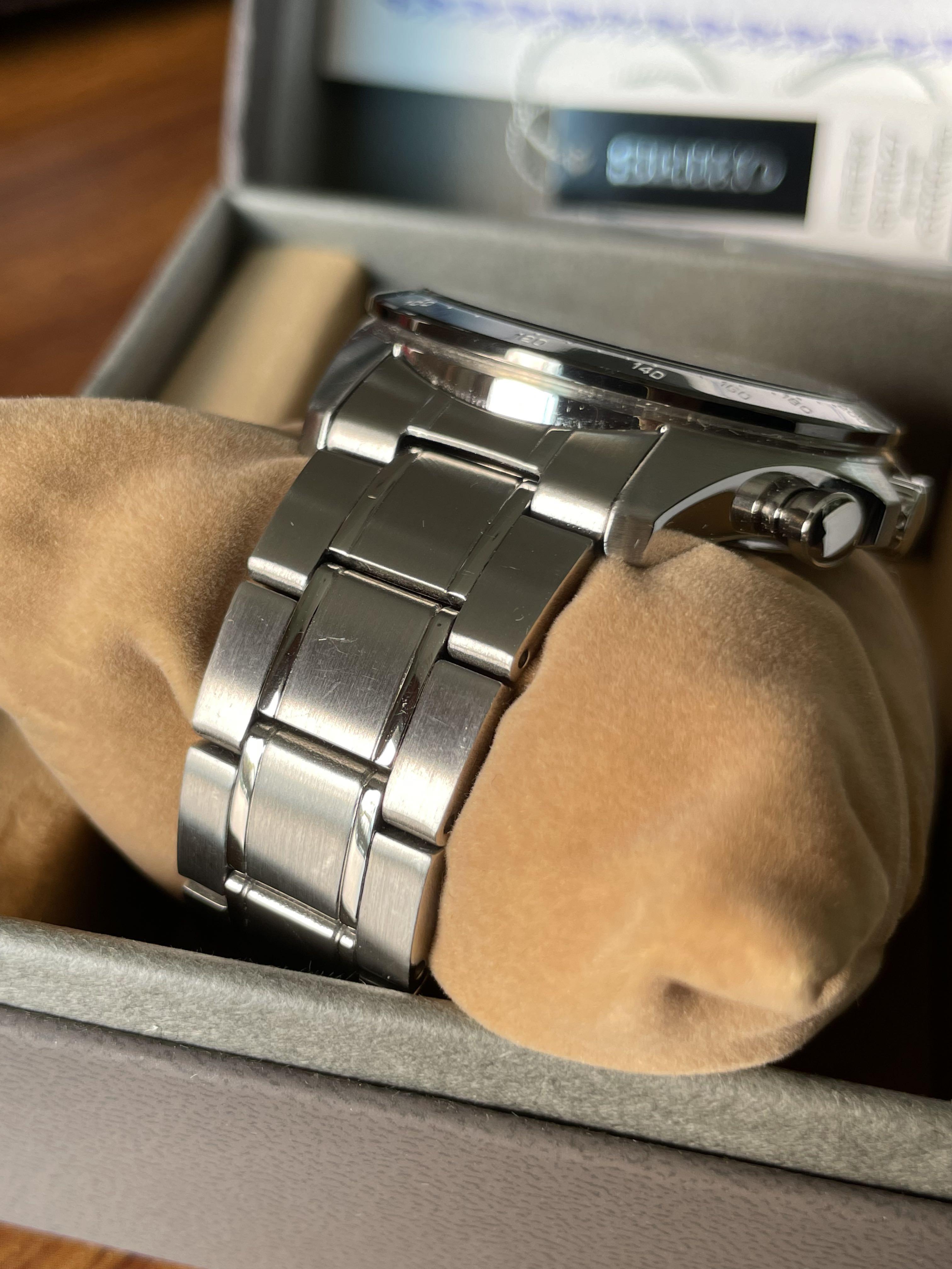 Seiko SBTR027 Mecha Quartz Chronograph, Men's Fashion, Watches ...