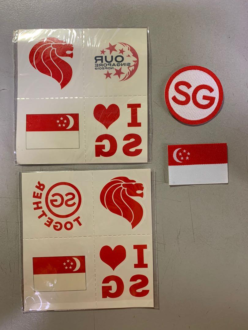 Singapore tattoo stickers, Hobbies & Toys, Memorabilia & Collectibles ...