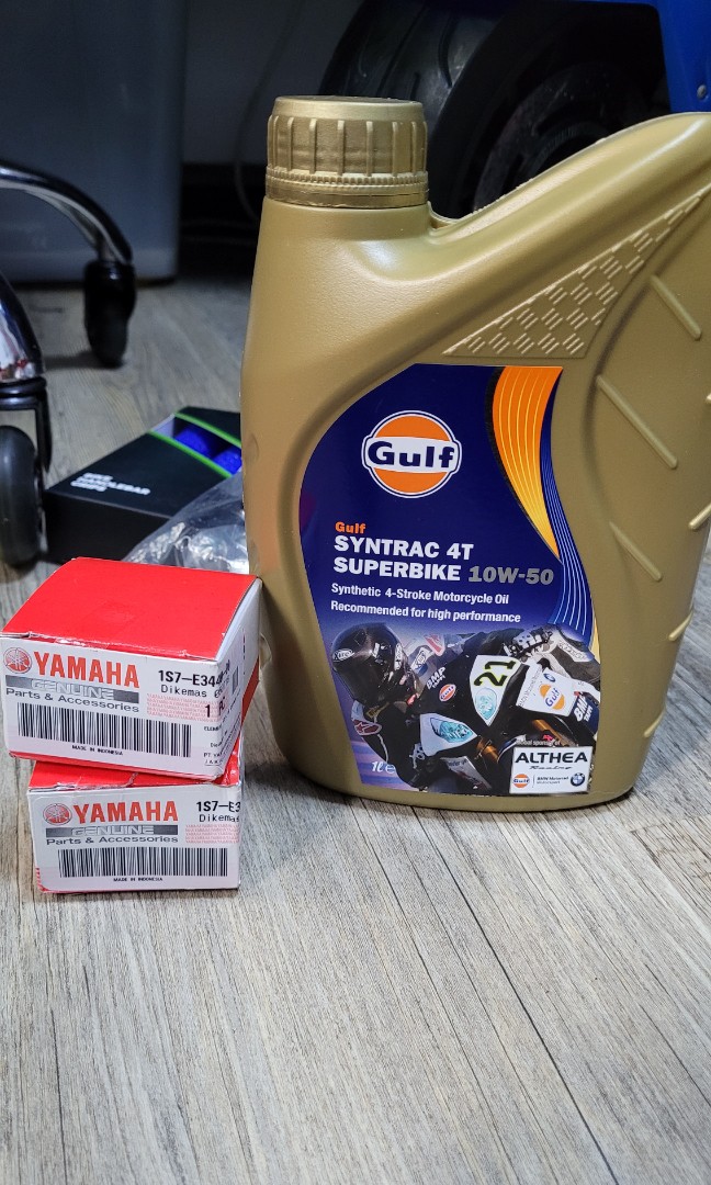 Sniper EO engine oil & oil filter, Motorcycles, Motorcycle Accessories ...