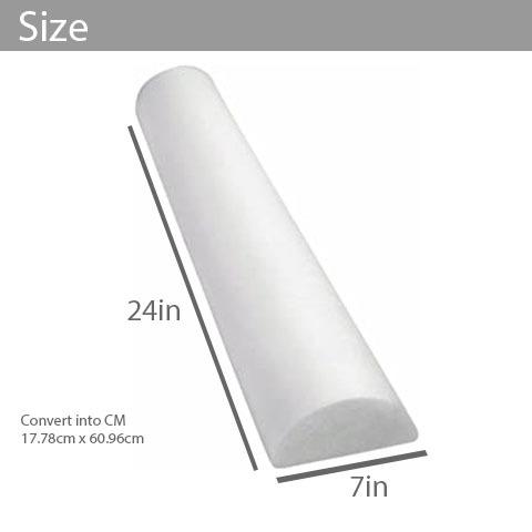 Styrofoam Half Cylinder Foam, Hobbies & Toys, Stationery & Craft, Craft ...