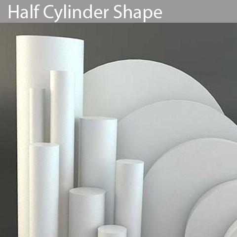 Styrofoam Half Cylinder Foam, Hobbies & Toys, Stationery & Craft, Craft ...