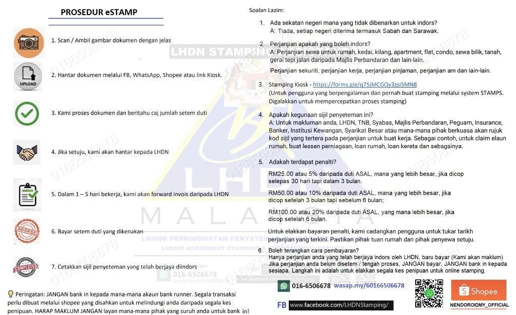 LHDN Tenancy Agreement Stamping Service | LHDN Online Stamping ...
