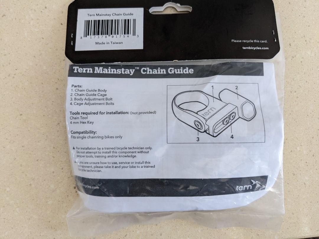 Tern Mainstay Chain Guide, Sports Equipment, Bicycles & Parts, Parts ...