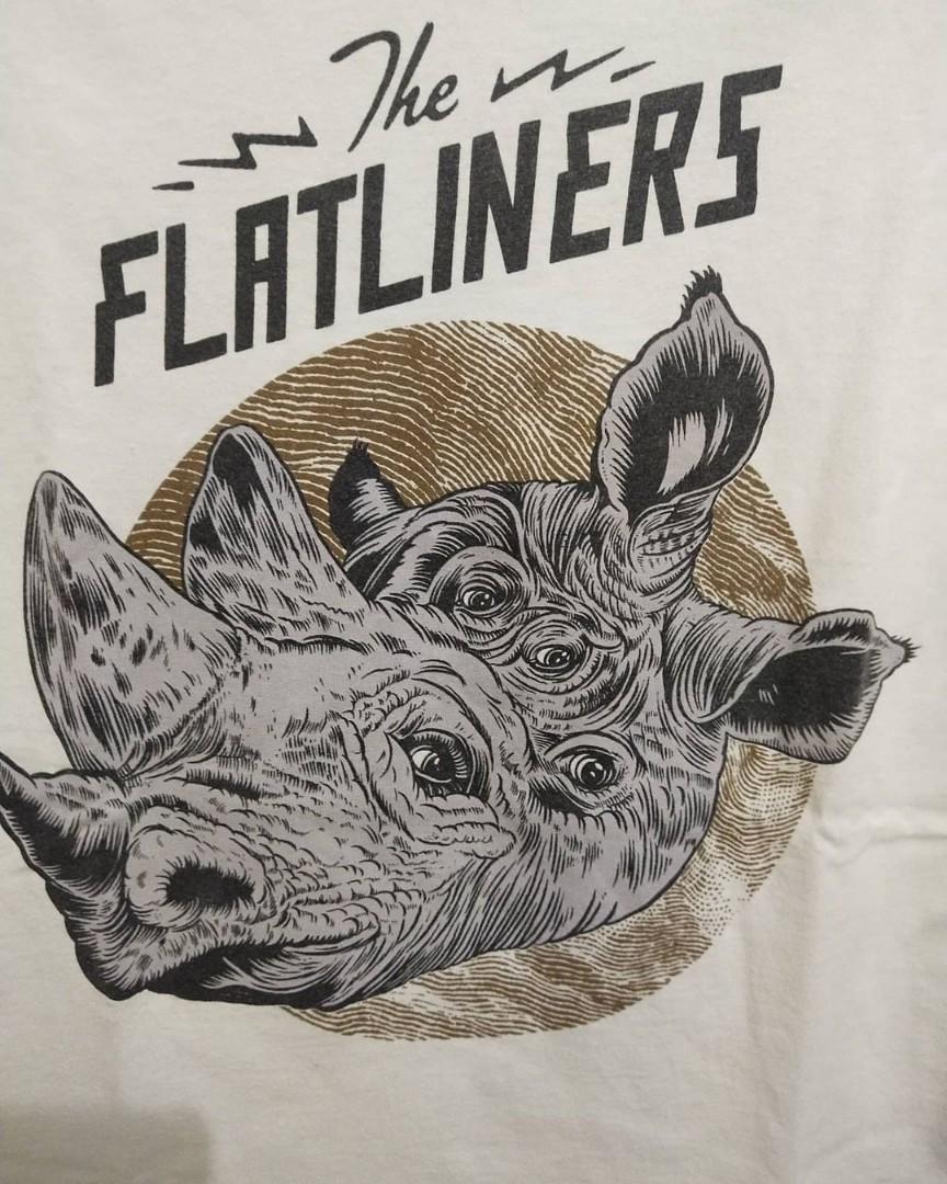 The Flatliners Kaos Band Musik Baju Tee Tshirt Merch Punk Rock Hardcore ...