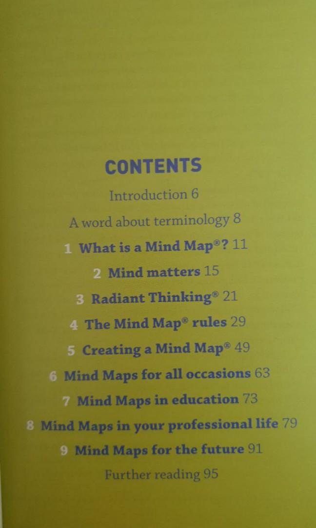 Tony Busan Mind Mapping, Hobbies & Toys, Books & Magazines, Fiction ...