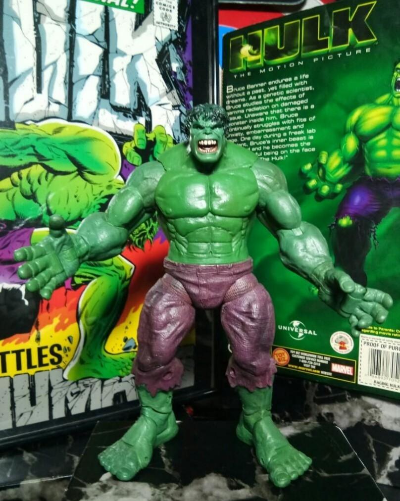 Toybiz Marvel Legends Face-Off Series The Incredible Hulk Open Mouth ...