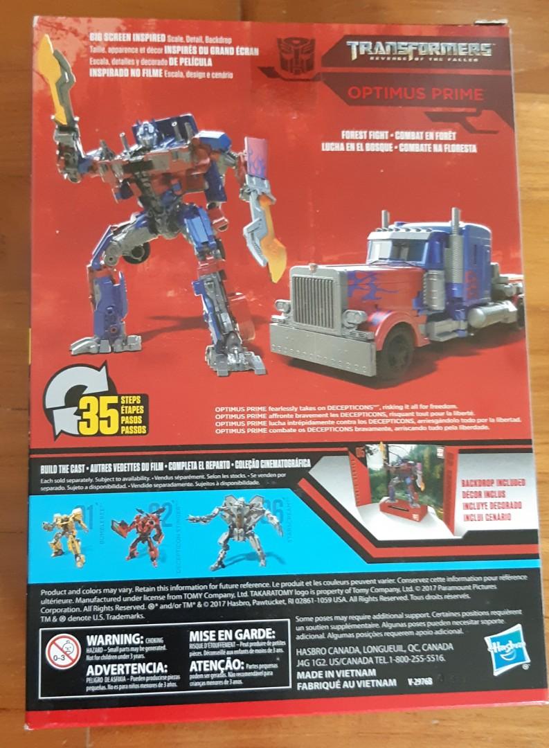 Transformers Studio series 05 Optimus Prime, Hobbies & Toys, Toys ...
