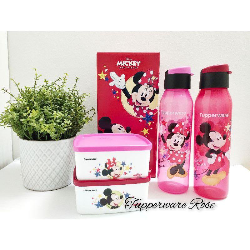 Last set Tupperware Mickey and Minnie, Furniture & Home Living ...