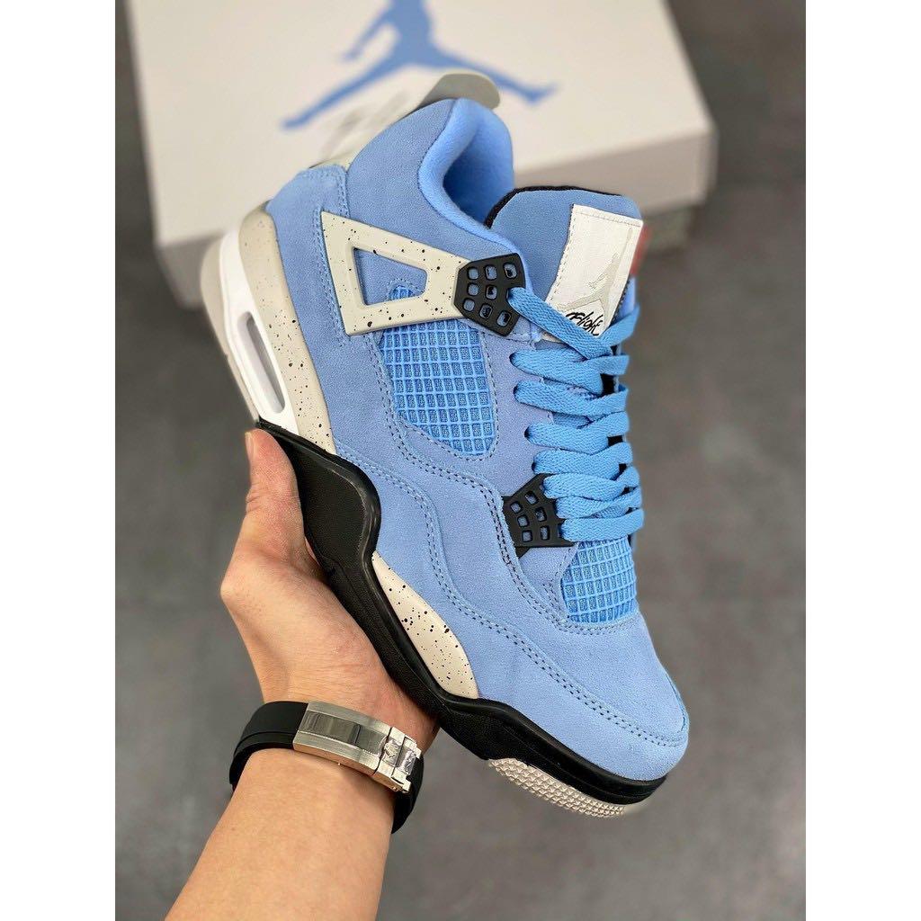 US8.5 AJ4 UNC Air Jordan 4 University Blue, Men's Fashion, Footwear ...