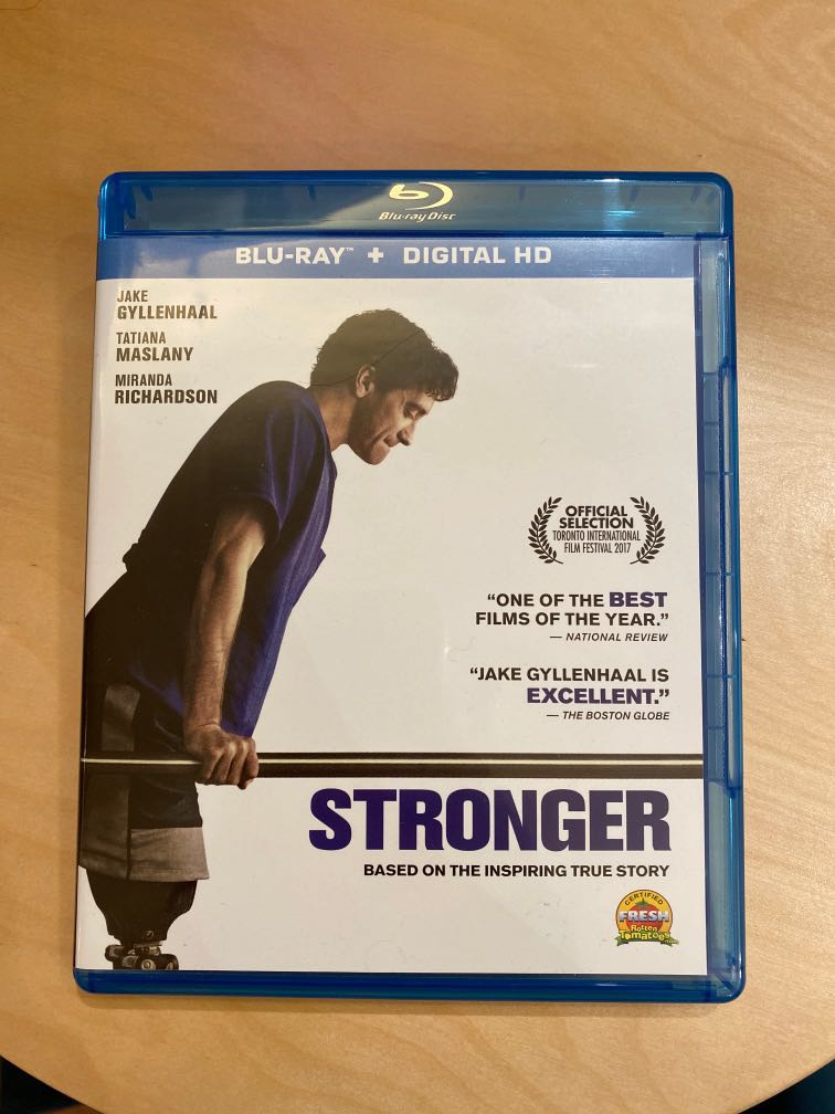 [美版](冇中字 )藍光碟 Stronger Blu-ray Bluray Blue Ray Jake Gyllenhaal, 興趣及遊戲 ...