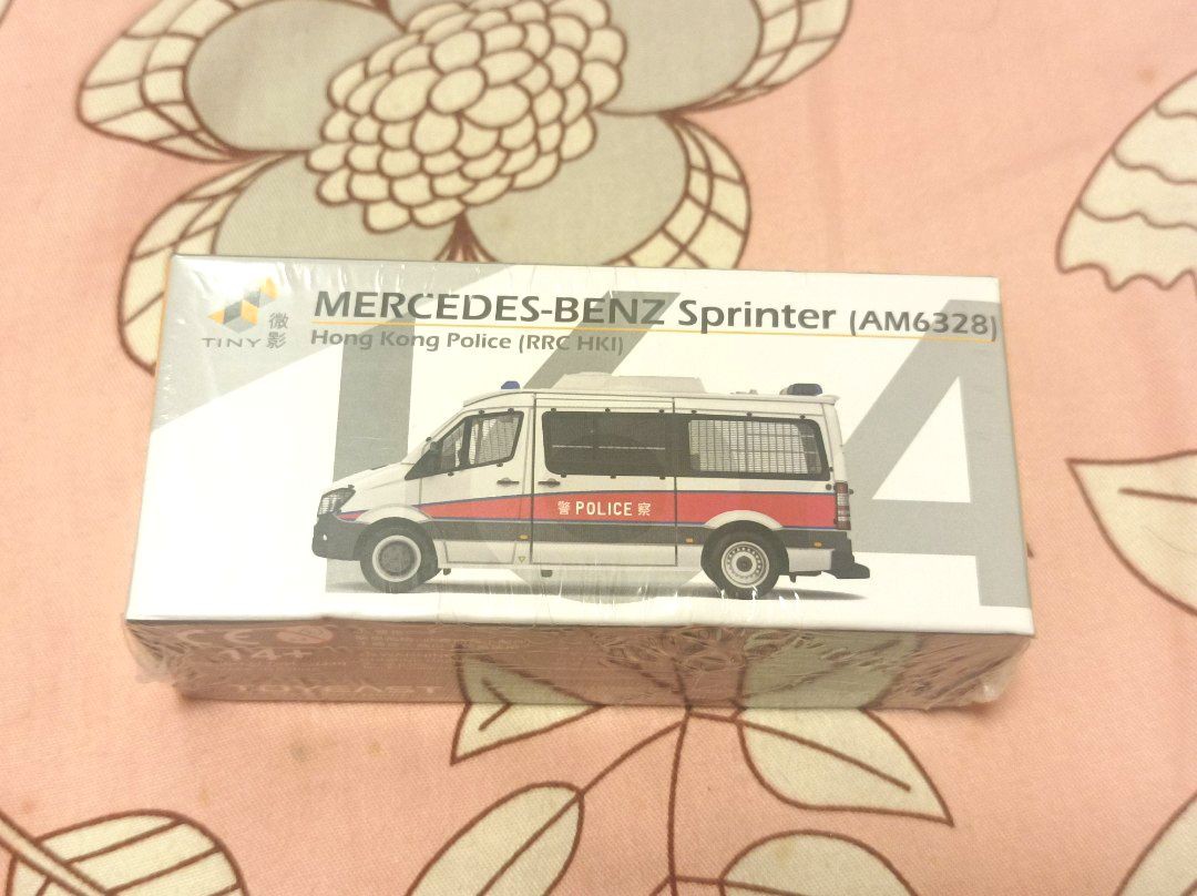 ⚠️請買家主動what. app或留下聯絡電話, 微影, Tiny, no. 164 , 香港警察 , 衝鋒車 , mercedes benz sprinter ( AM6328 ), hk ...