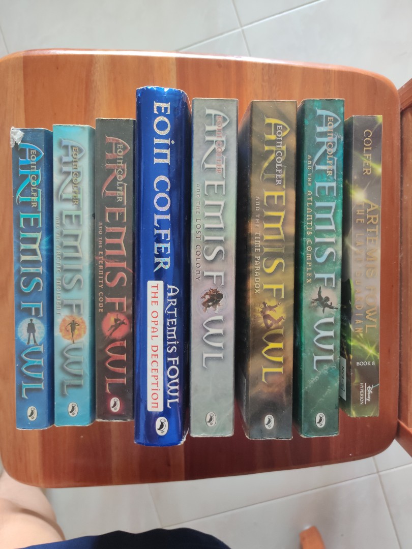 Artemis Fowl complete series, Hobbies & Toys, Books & Magazines ...