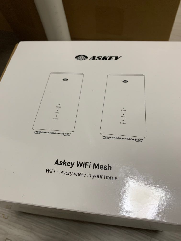 Askey WiFi Mesh (Pair), Computers & Tech, Parts & Accessories, Cables ...