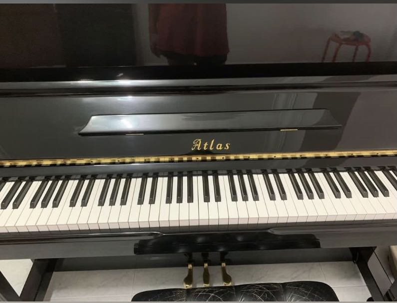 Atlas Upright Piano A102, Hobbies & Toys, Music & Media, Musical ...