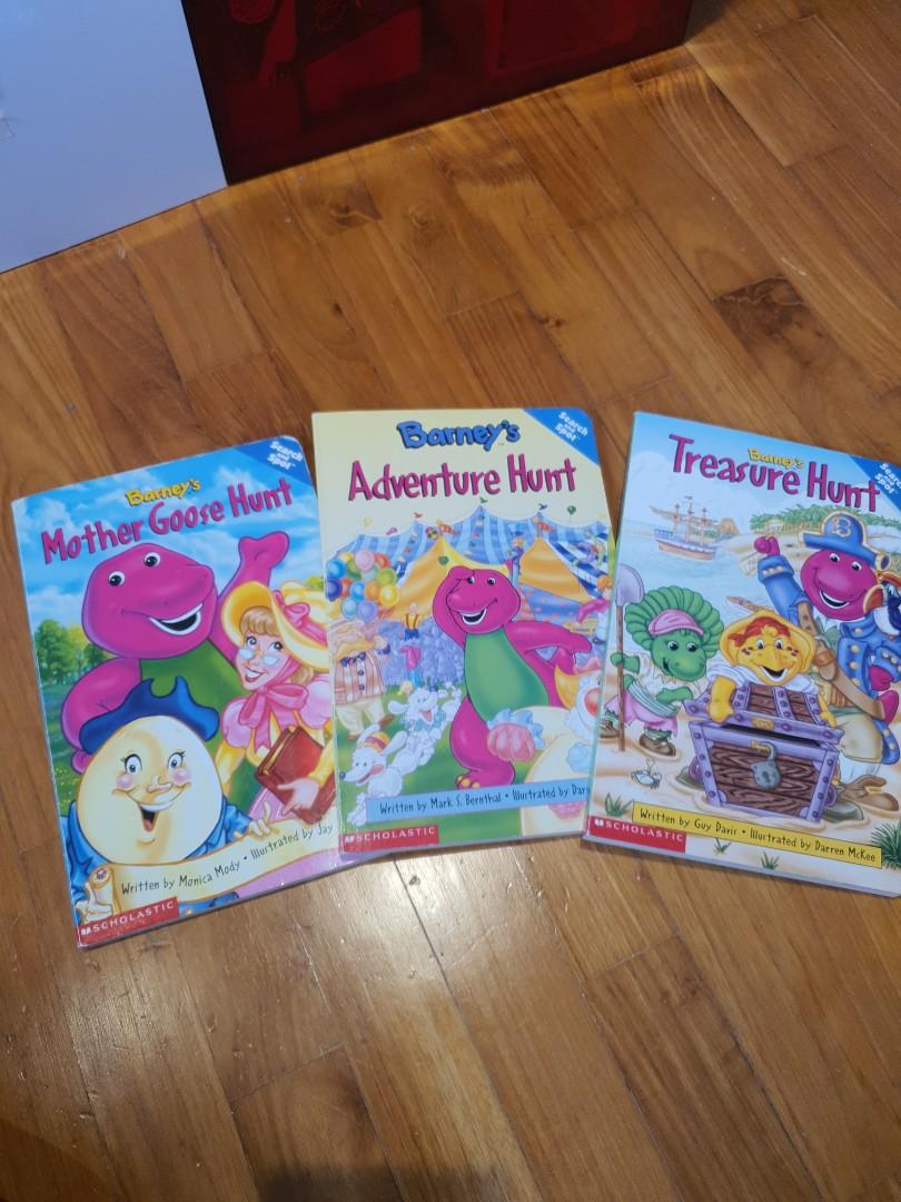 Barney Search & Spot Books Set of 3, Hobbies & Toys, Books & Magazines ...