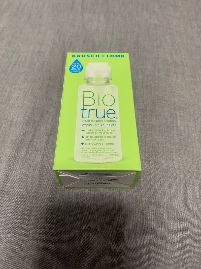 Bio True Multi-purpose solution, Beauty & Personal Care, Vision Care on ...