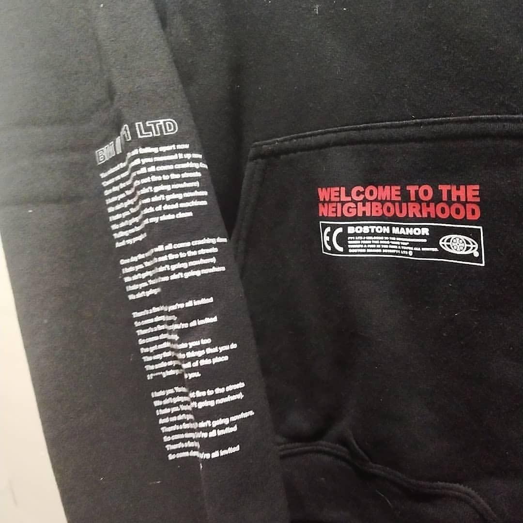 Boston Manor Welcome to the Neighbourhood Jaket Jacket Hoodie Sweater ...