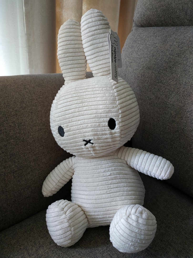 Brand New Miffy rabbit plush toy (white), Hobbies & Toys, Toys & Games ...