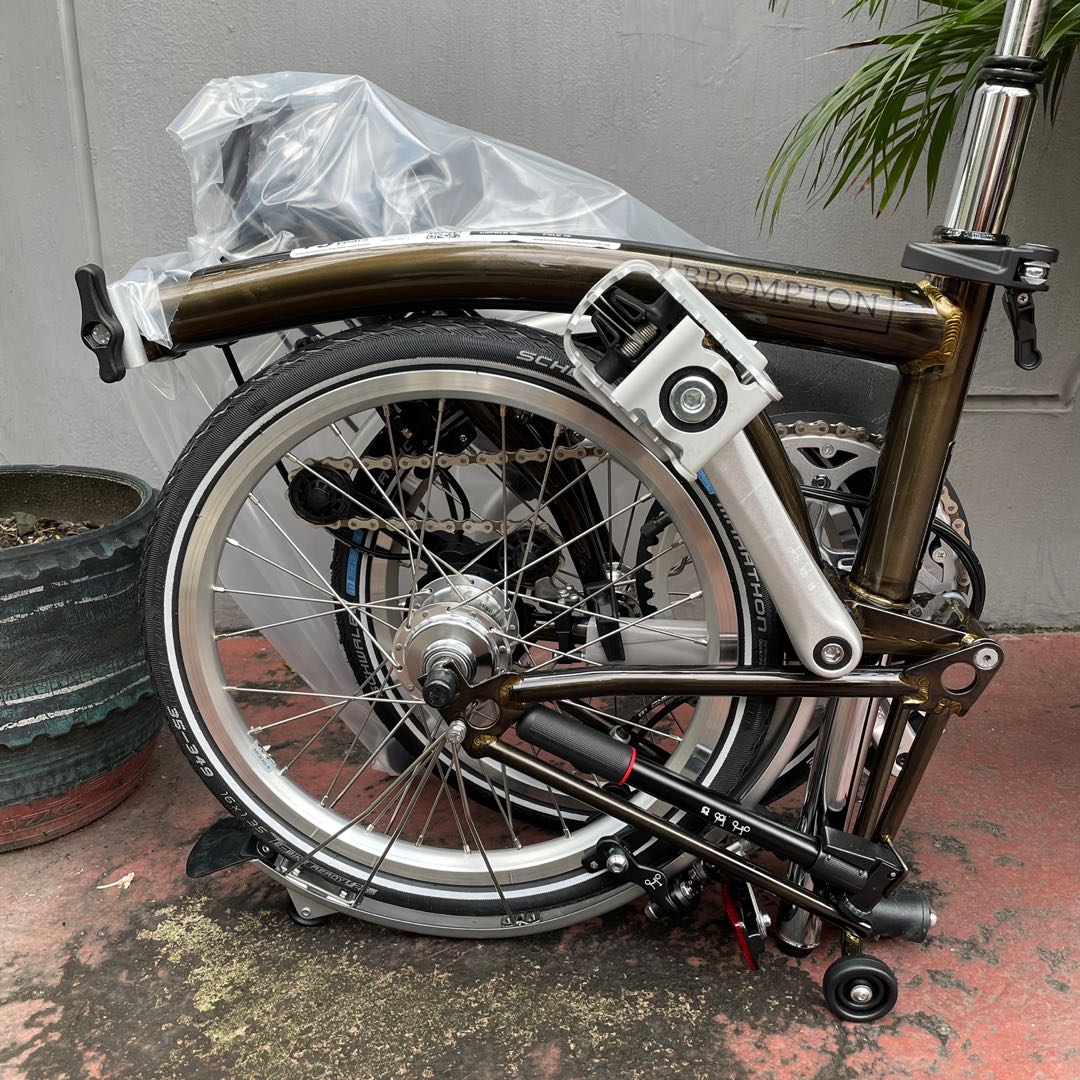 Brompton Black Lacquer 6speed Brand New, Sports Equipment, Bicycles ...