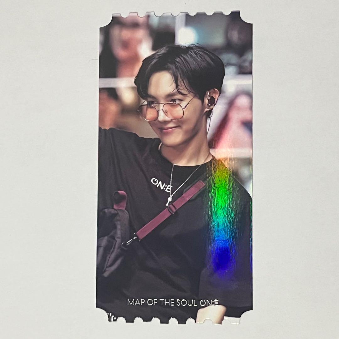 BTS J-Hope Hobi Map of the Soul ON:E Mots Holo ticket tingi pc ...