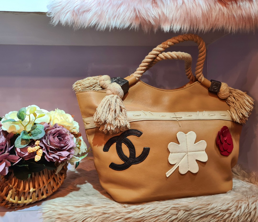 Chanel Leather Native Shoulder Bag, Luxury, Bags & Wallets on Carousell