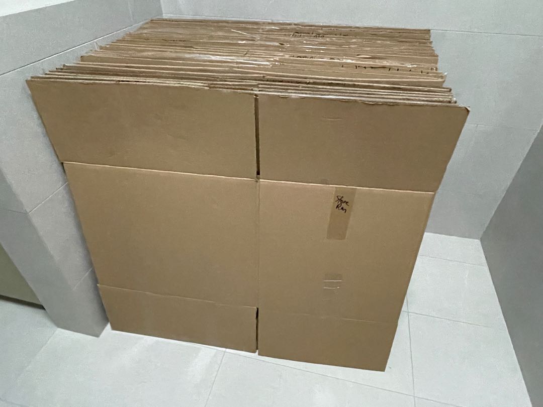 Clean Carton boxes best for house moving, Furniture & Home Living, Home ...