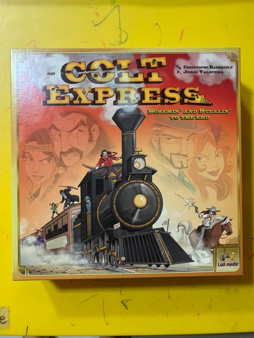 Colt express board game with expansions, Hobbies & Toys, Toys & Games ...