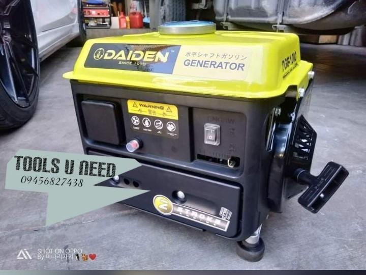 DAIDEN PORTABLE GENERATOR, Commercial & Industrial, Construction Tools ...